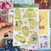 Silly Smiski Sticker Sheet Vinyl Matte Sticker Sheet 7 Original Designs ...