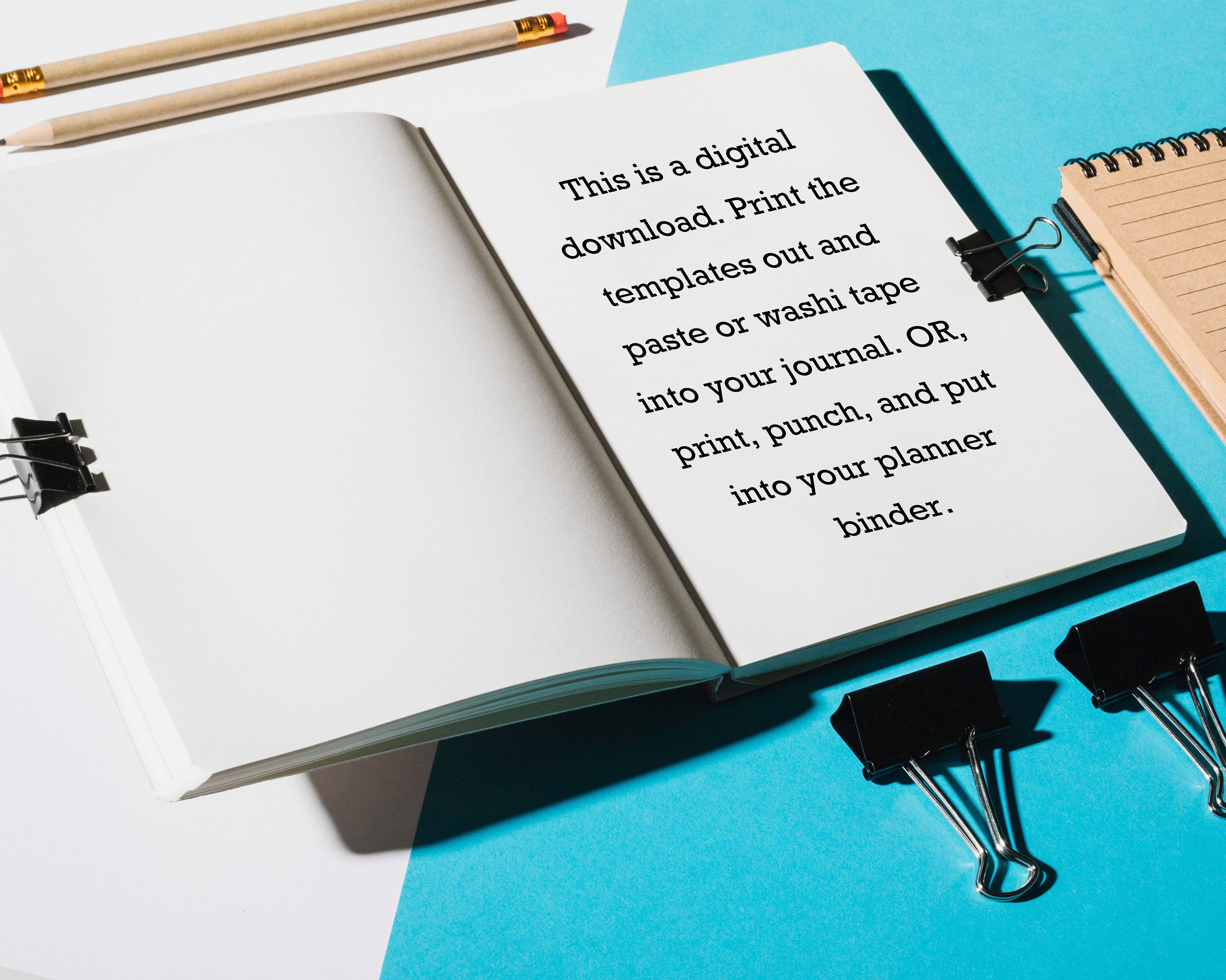 Printable Planner Template Bundle: Daily, Weekly and Monthly | Bird ...