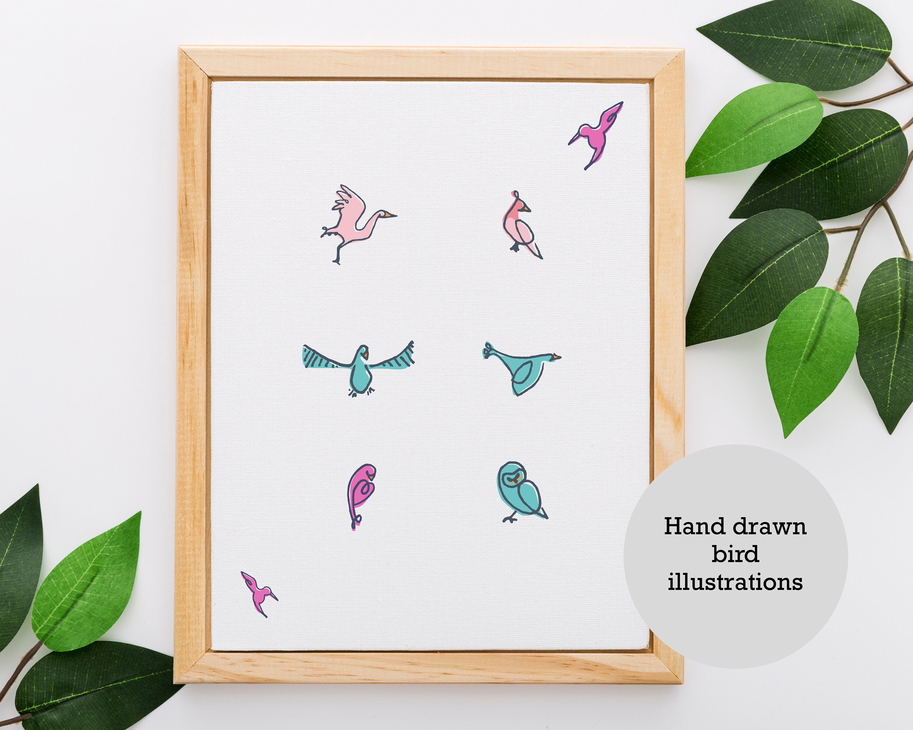 Printable Planner Template Bundle: Daily, Weekly and Monthly | Bird ...