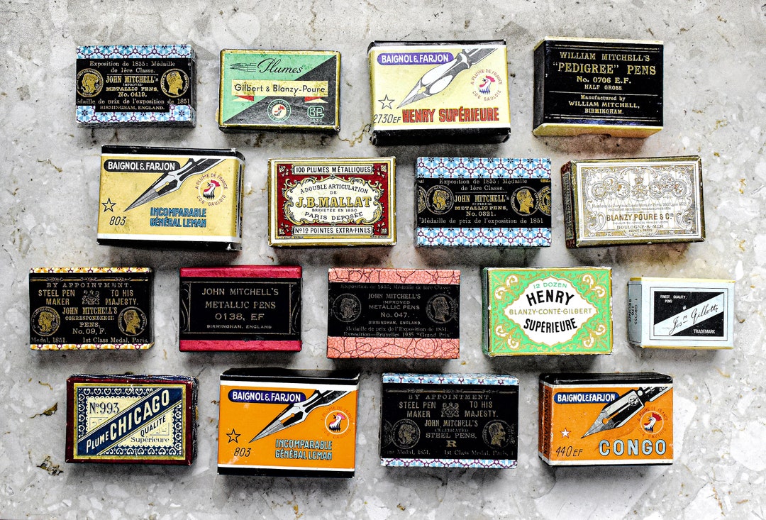 Empty Vintage Nibs Boxes - Etsy