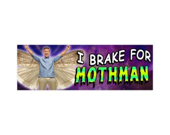 Mothman Ate My Son Sticker Funny Weird Sticker, Vinyl Car Decal, Meme ...