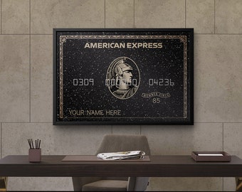American Express Art - Etsy