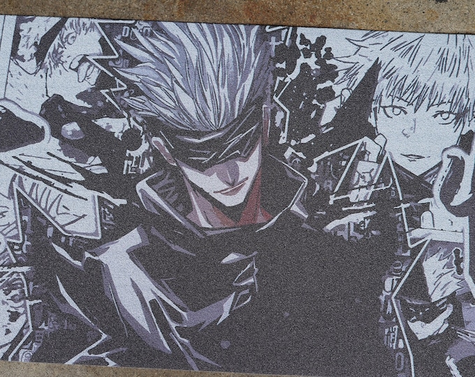 Satoru Gojo Grip Tape Anime Griptape From Jujutsu Kaisen - Etsy