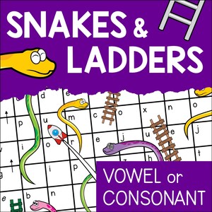 Printable Snakes and Ladders Game, Family Board Game, Educational Odd ...