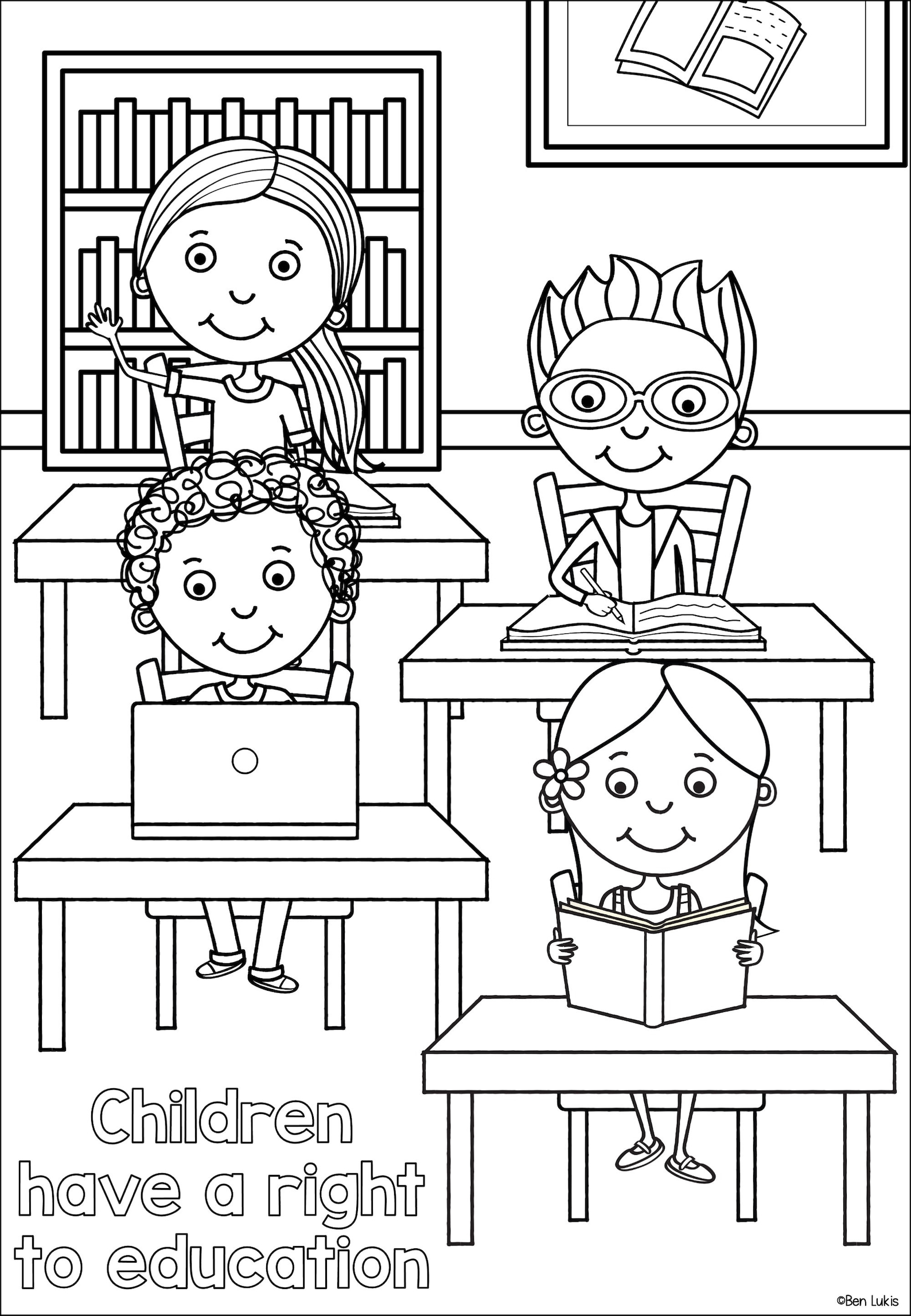 World Children's Day Coloring Pages, Printable Kids Activities ...