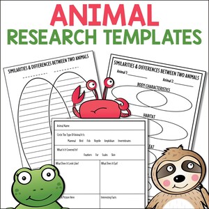 Animal Research Report Templates for Any Animal - Animal Types, Facts ...