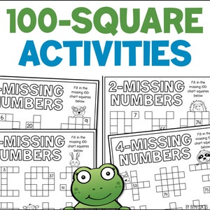 Place Value Worksheets With 100 Chart Number Activities & 100 Square ...