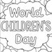 World Children's Day Coloring Pages, Printable Kids Activities ...
