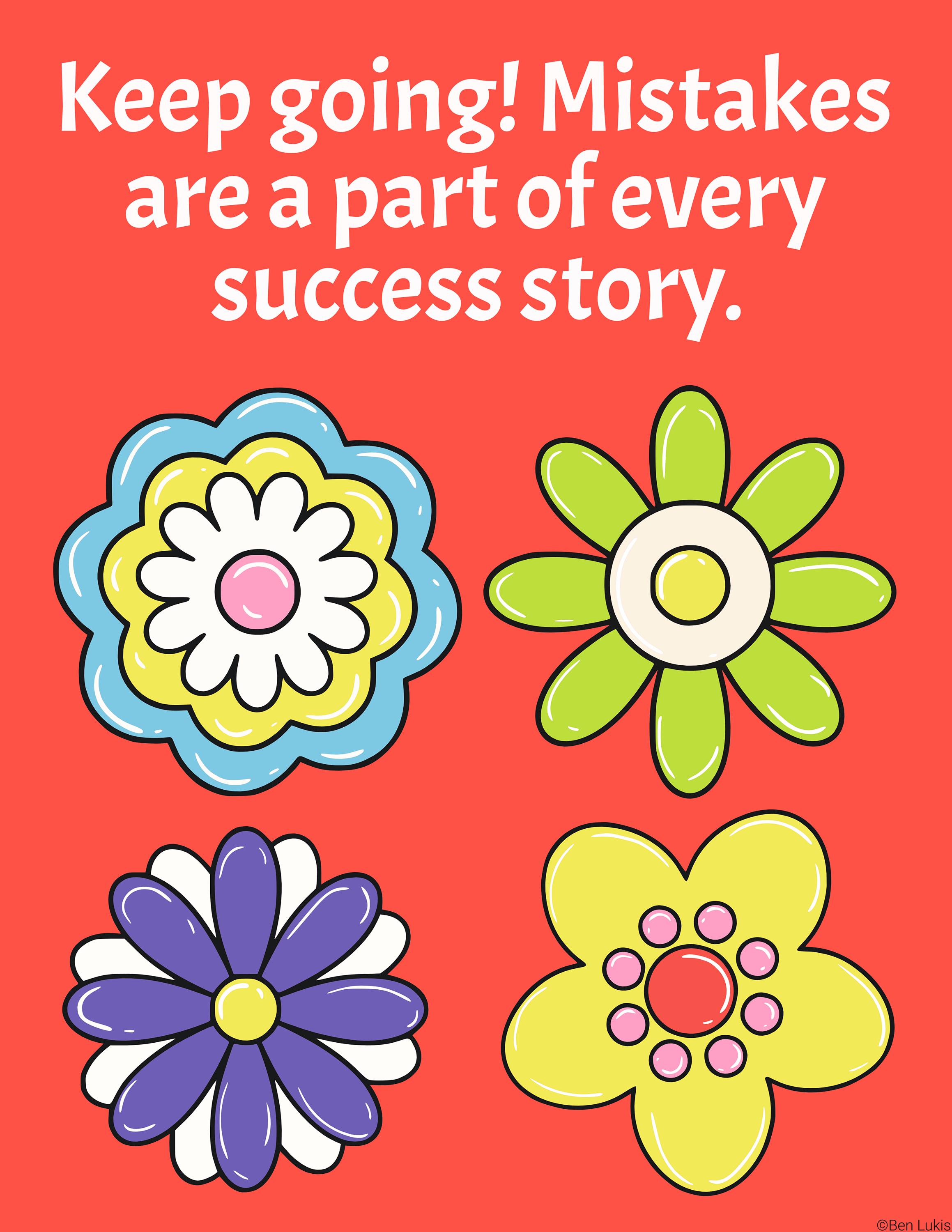 Growth Mindset Posters, Floral Classroom Decor (digital Download) - Etsy