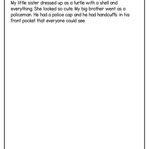 Halloween Reading Comprehension Passages to Illustrate, Read and ...