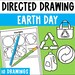 Earth Day Directed Drawings, Reduce Reuse Recycle, How to Draw a Tree ...