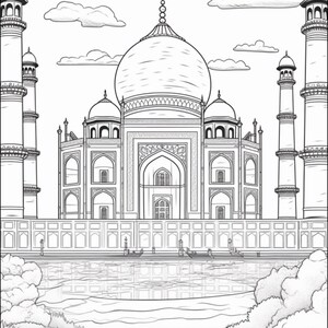 Landmarks of Asia, Geography Facts Information & Coloring Pages the ...