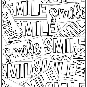 World Smile Day Coloring Pages, Fun Coloring for Kids, Printable PDF ...