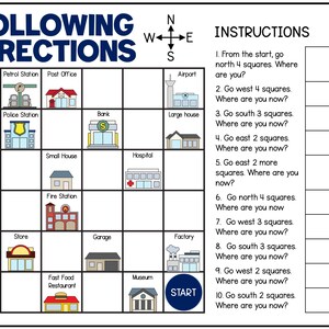 Compass Rose Educational Posters, Math Task Cards and Activities ...