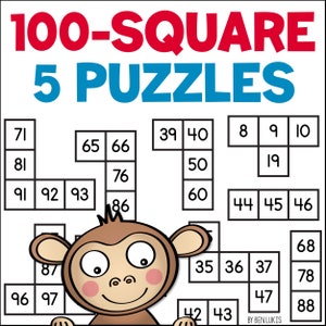 Place Value to 100 Jigsaws, 100 Chart Jigsaw Activity, Printable PDF ...
