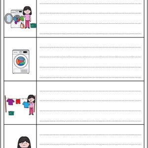 How to Do Laundry Procedural Writing, Sequencing & Sentence Writing ...
