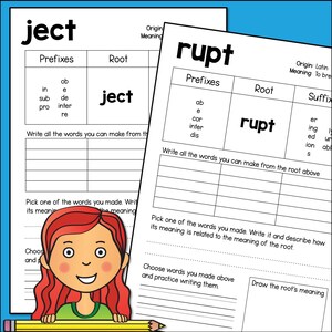Making Words With Word Bases, Prefixes and Suffixes, Word Study ...