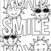 World Smile Day Coloring Pages, Fun Coloring Activity for Kids ...