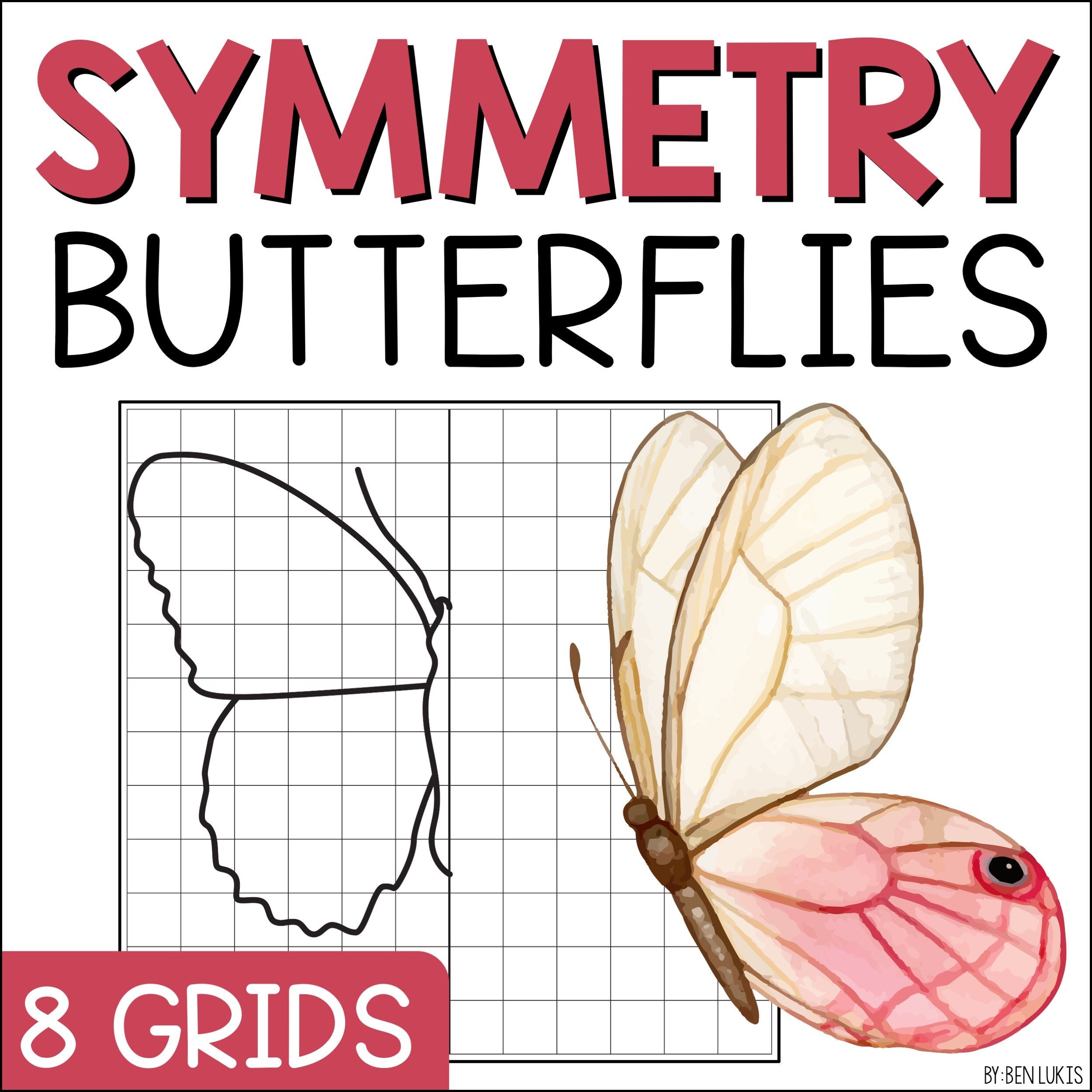 Symmetry Worksheets With Grids