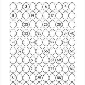 Easter Math Place Value to 100 Worksheets, Printable PDF Math Sheets ...
