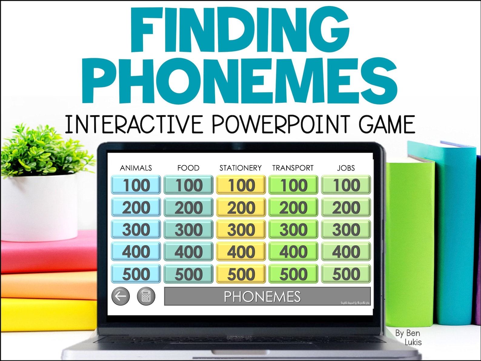 Counting Phonemes - Sounds in Words - Powerpoint Game for Phonological ...