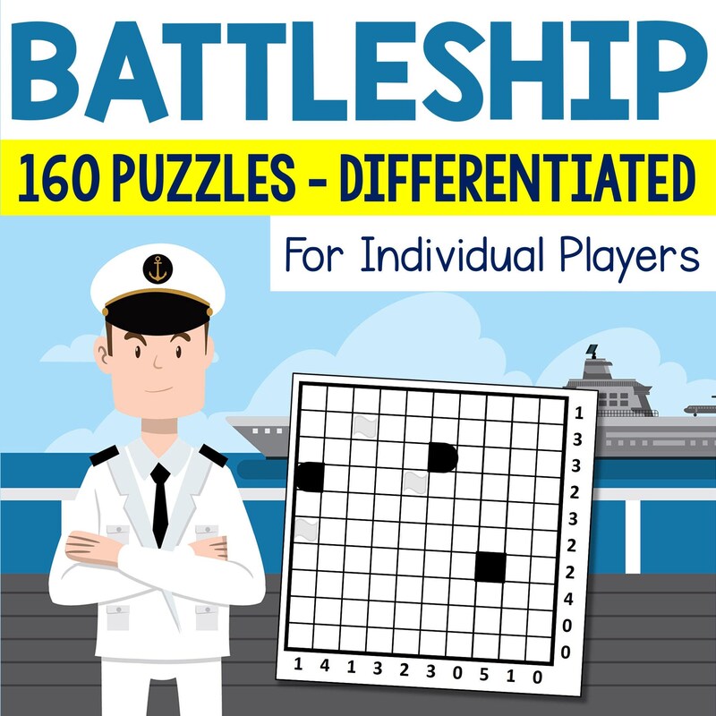 Battleship Game Printable - Etsy