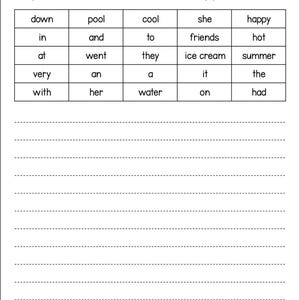Building and Writing Sentences With Words About Seasons, Sentence ...