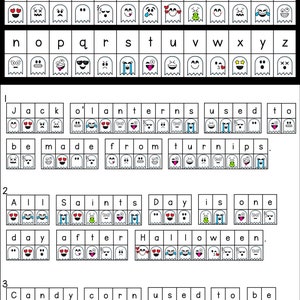 Halloween Activity for Kids, Crack the Code Worksheet, Secret Code ...