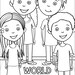 World Smile Day Coloring Pages, Fun Coloring Activity for Kids ...