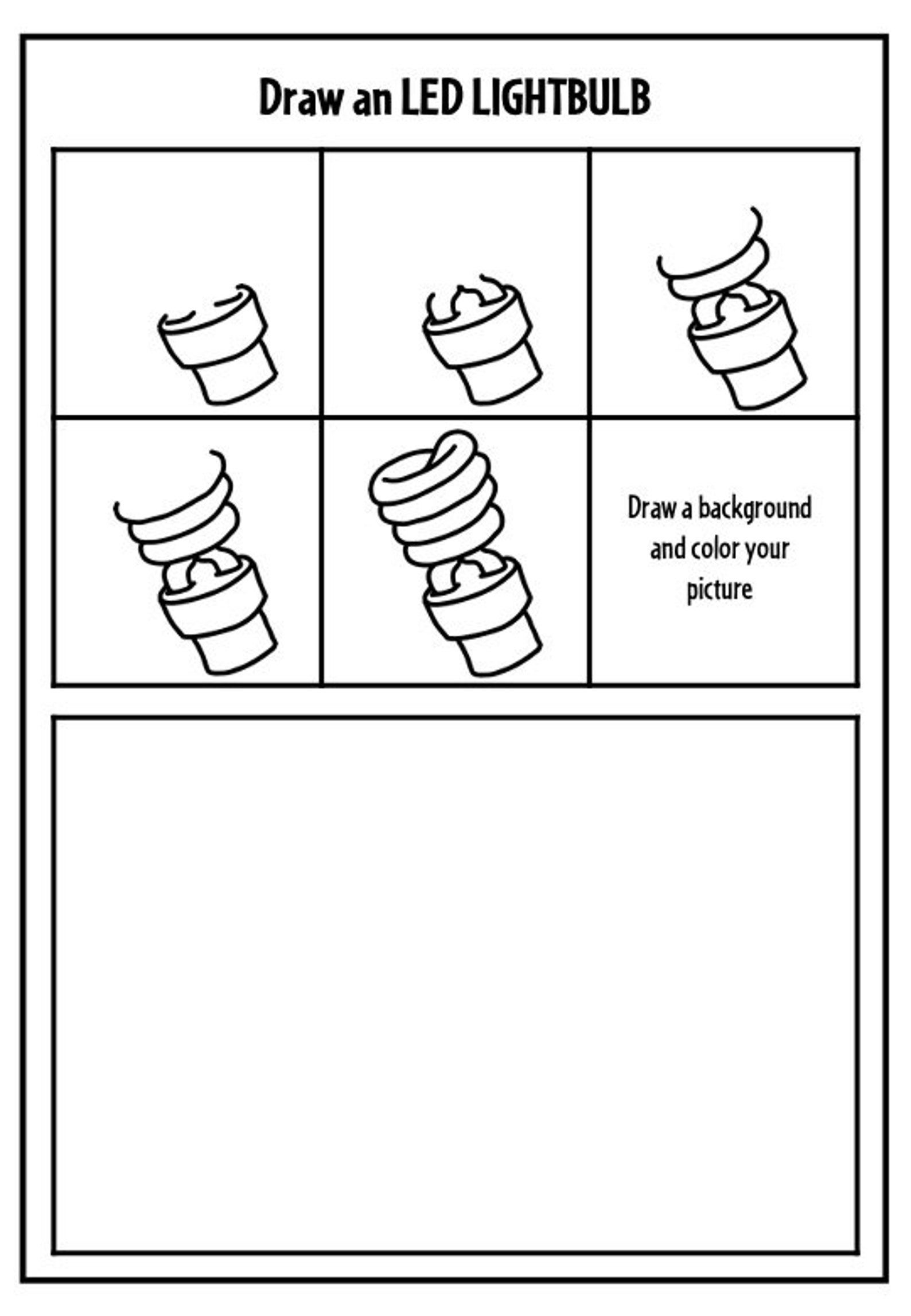 Earth Day Directed Drawings, Reduce Reuse Recycle, How to Draw a Tree ...