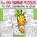 Place Value to 100 Jigsaws, 100 Chart Jigsaw Activity, Printable PDF ...