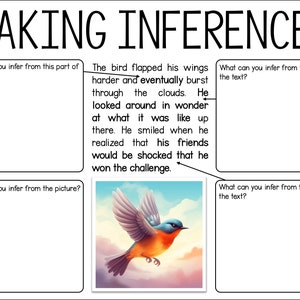 Making Inferences Practice Worksheets for Building Reading ...