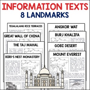 Landmarks of Asia, Geography Facts Information & Coloring Pages the ...