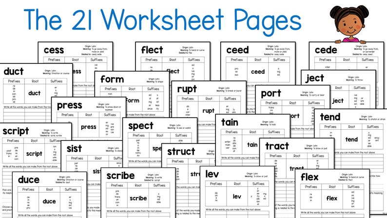 Making Words With Word Bases, Prefixes and Suffixes, Word Study ...