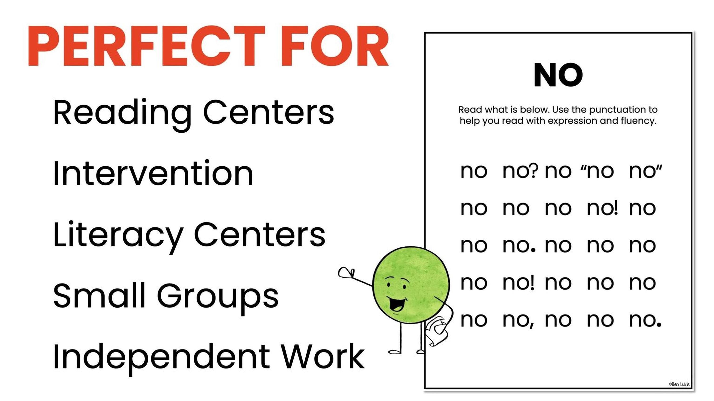 Reading Fluency Activities | Prosody & Expression Punctuation Practice ...