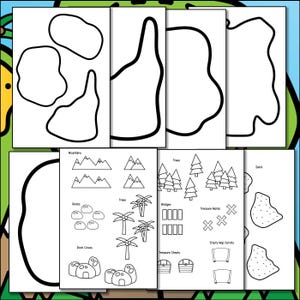 Build A Treasure Island Craft, Pirate & Mapping Resource, Talk Like A ...