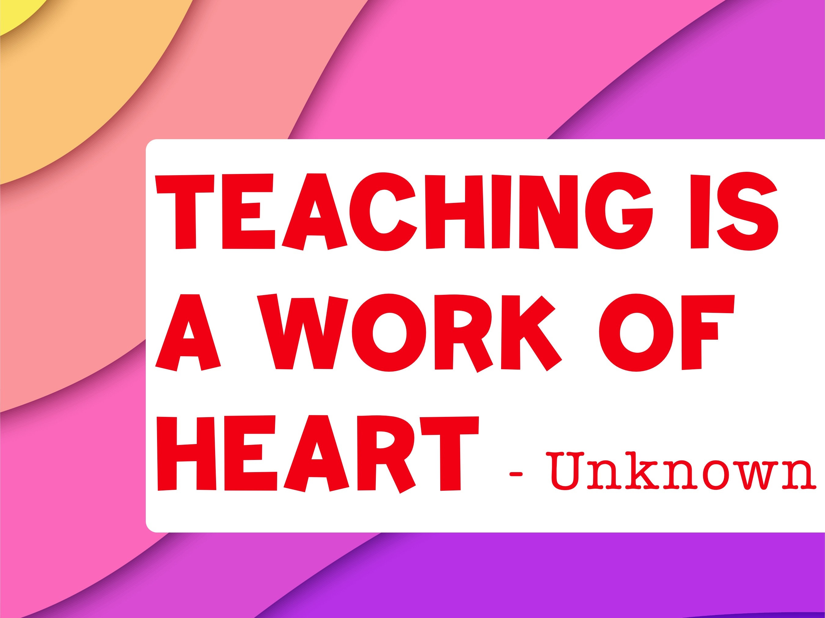 Motivational Quote Posters for Teachers, Staff Morale Boosters ...