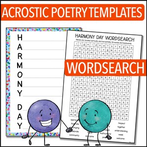 Harmony Day & Harmony Week Activity Sheets for Kids, Cultural Inclusion ...