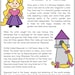 Rapunzel Activity Book, Reading Comprehension, Coloring (digital ...