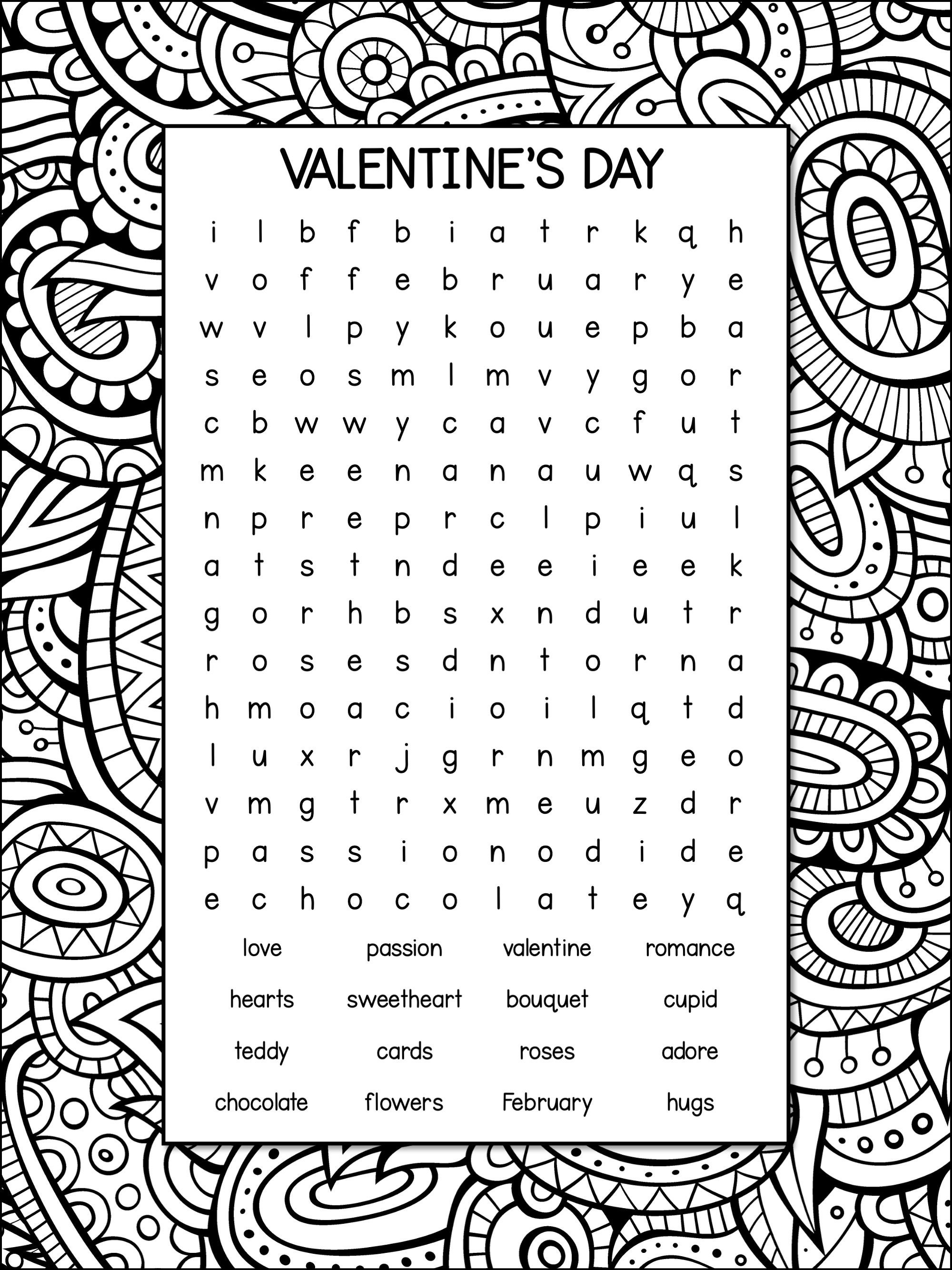 Word Search and Coloring Pages for Christmas Halloween - Etsy