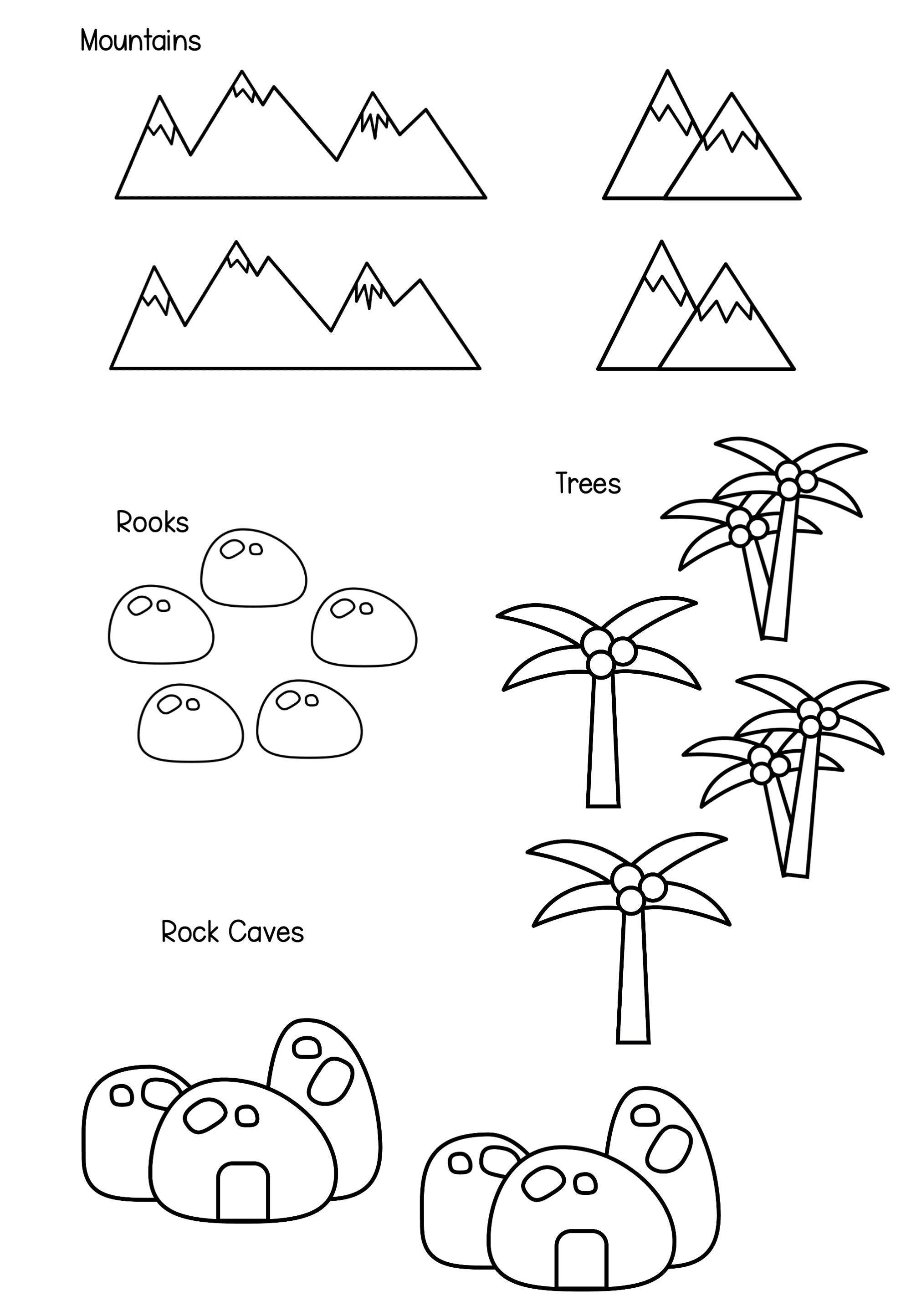 Treasure Island Craft, Pirate Map Activity, Geography Resource ...
