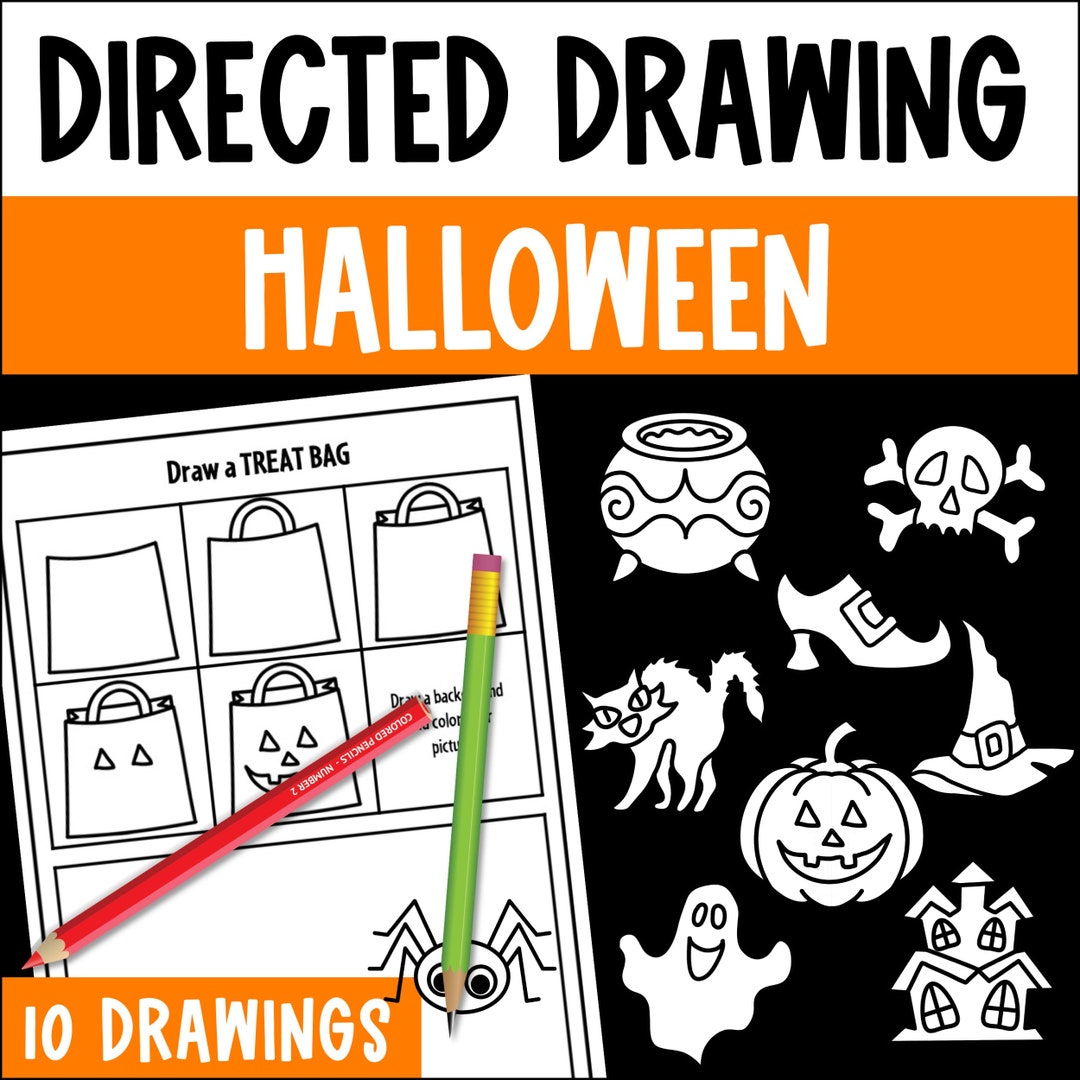 Halloween Pictures For Kids To Draw