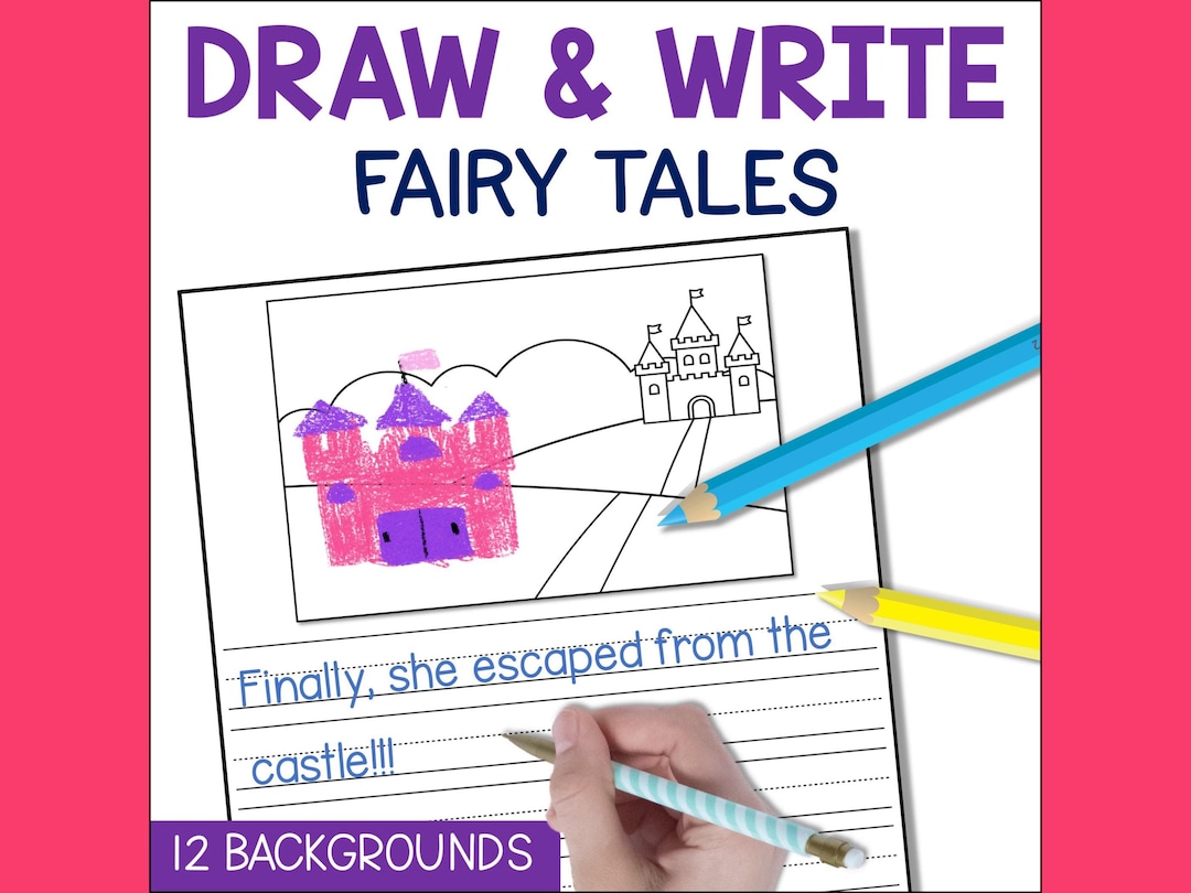 Fairy Tale Writing Picture Prompts and Inspiration, Backgrounds to Draw ...