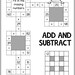 2 Digit Addition and Subtraction Math Puzzles, Math Crosswords to ...