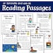 Nursery Rhyme Posters and Reading Passages for Kids, Printable ...