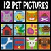 Place Value Mystery Picture Math Worksheets, Place Value Pet Coloring ...