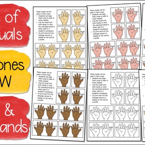 Left and Right Hand Direction Visuals, Desk Visuals & Classroom Wall ...