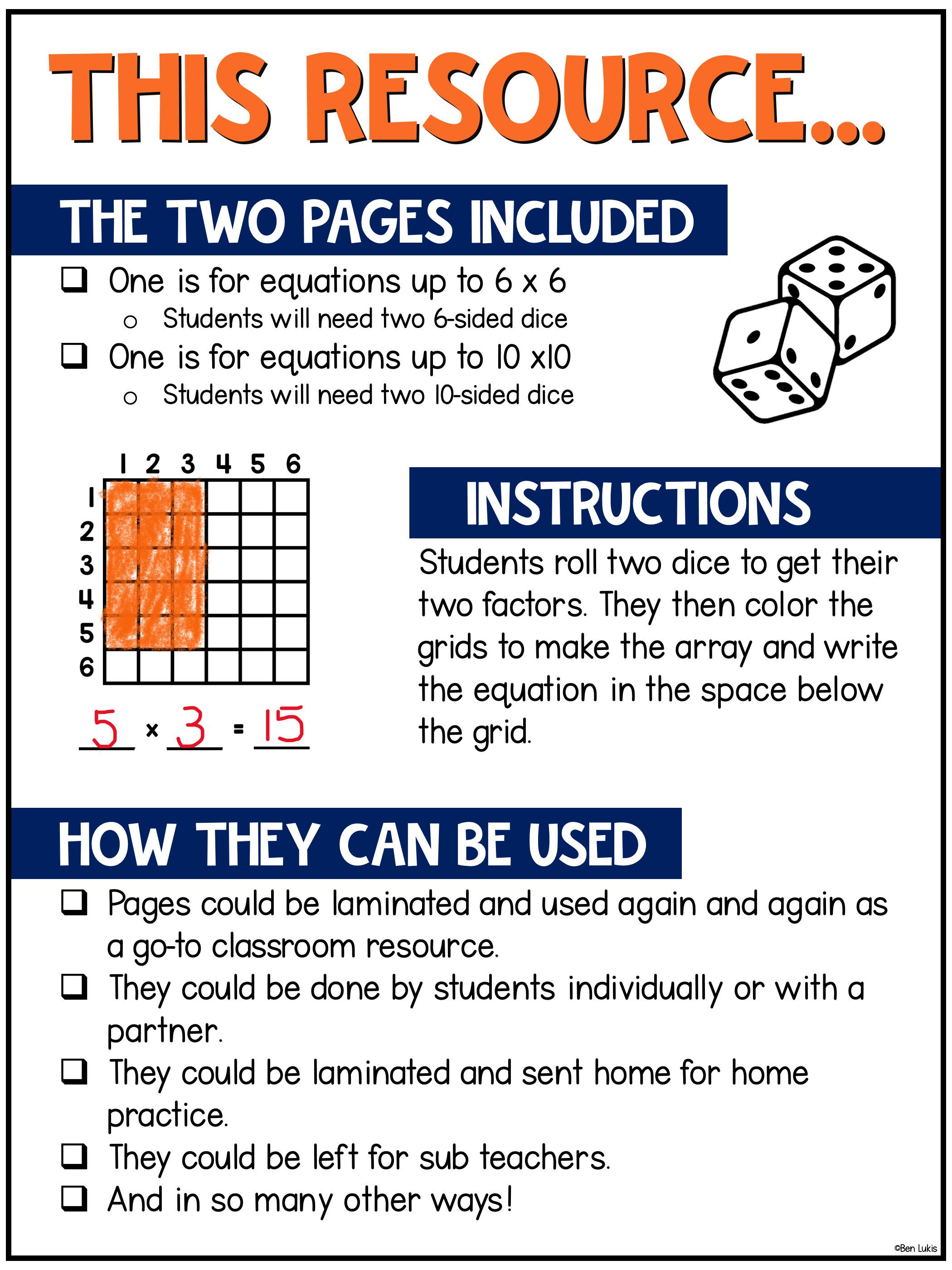 Multiplication Worksheets Math Practice Sheets for Kids, Multiplication ...