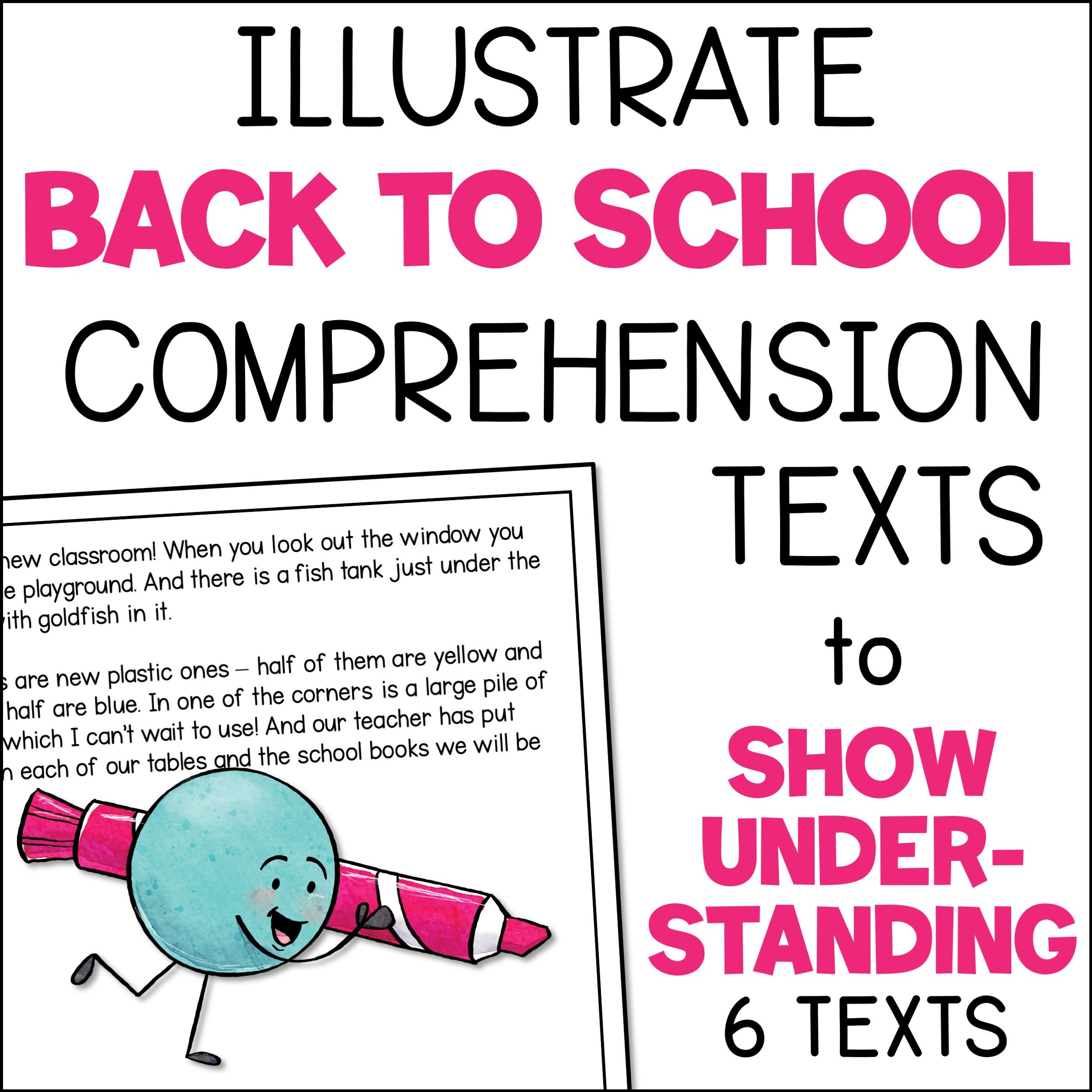 Reading Comprehension Passages About Going Back to School to Illustrate ...