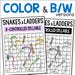 Snakes and Ladders R-controlled Vowel Phonics Game for Kids, Printable ...